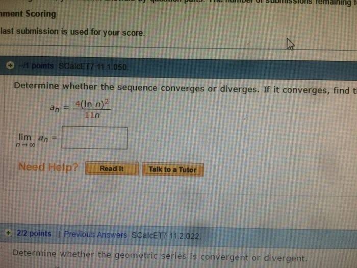 Solved ment Scoring last submission is used for your score. | Chegg.com