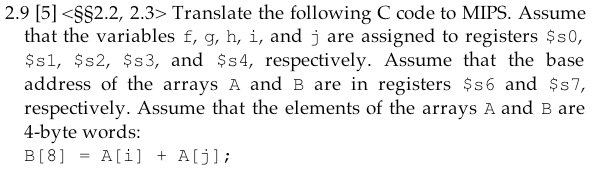 Translate The Following C Code To Mips Assume Tha 