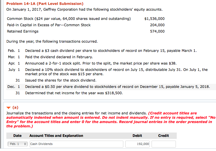 Solved Problem 14-1A (Part Level Submission) On January 1, | Chegg.com