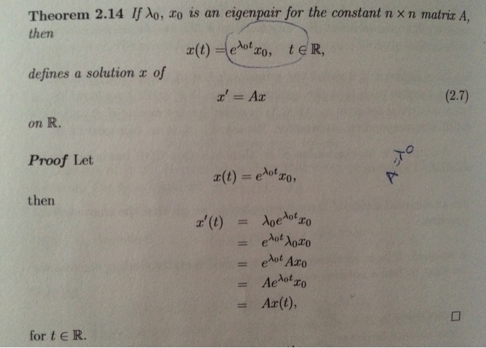 Solved 2.20 Using Theorem 2.14 solve the following | Chegg.com