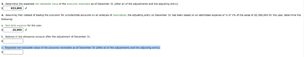 Solved Allowance method entries The following | Chegg.com