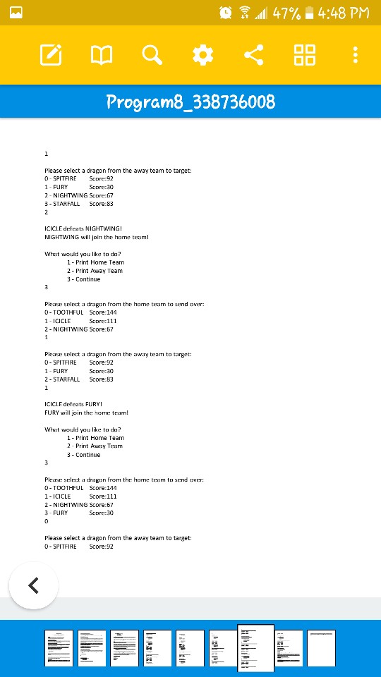 Solved ??.dll 47% 4:48 PM Program8 338736008 Assignment #8 | Chegg.com