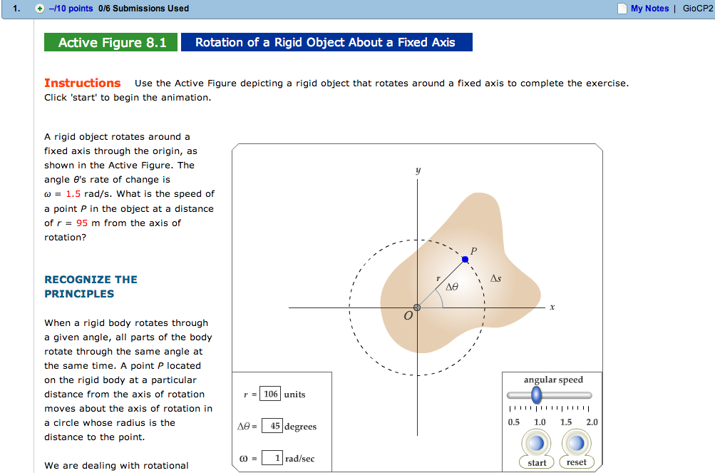 Solved Use the active figure depicting a rigid object that | Chegg.com