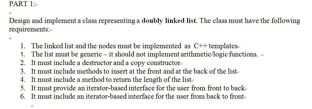Solved PART 2: The implementation of the class LargeInt | Chegg.com