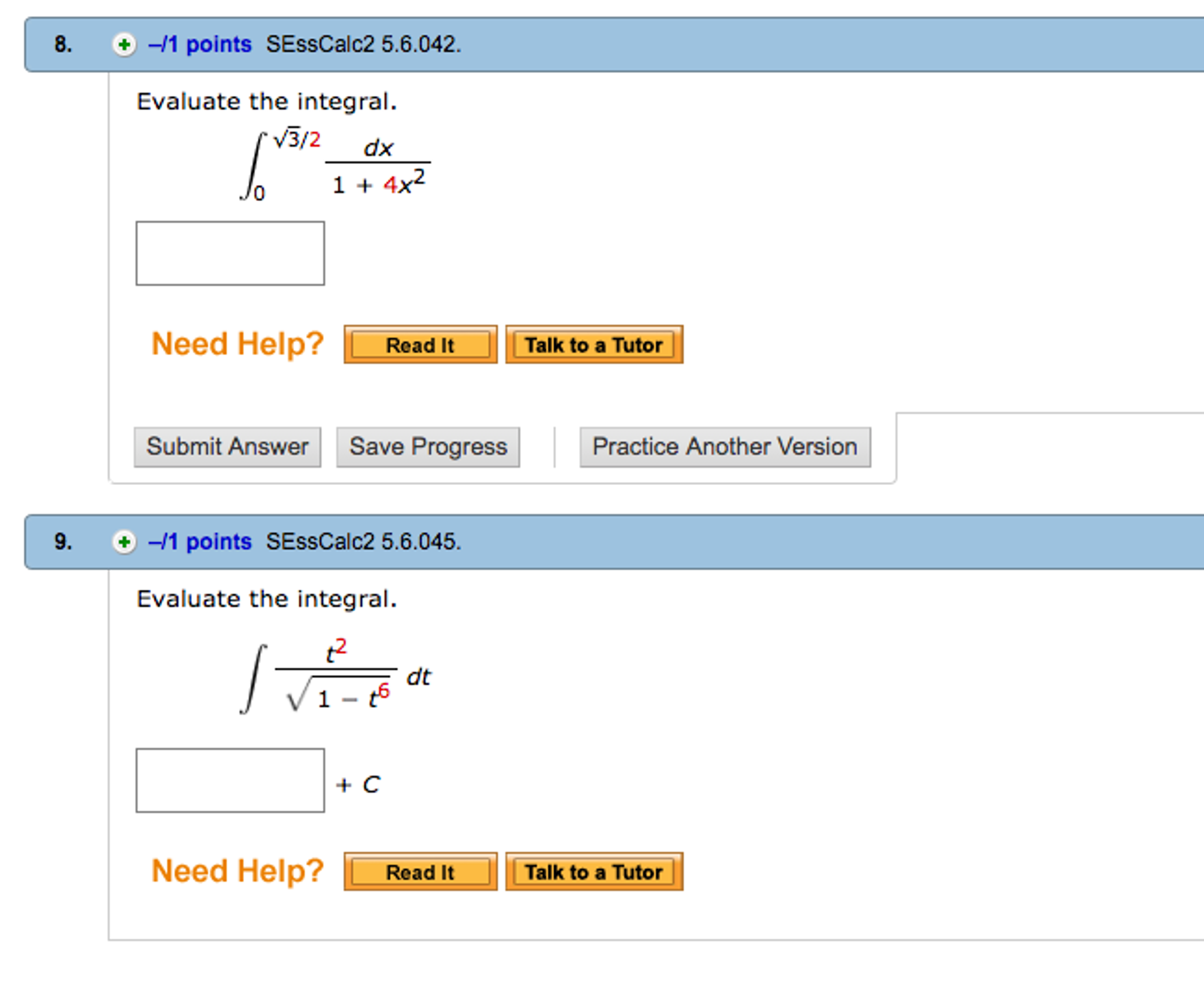 Solved Evaluate the integral. integral_0^Squareroot 3/2 | Chegg.com