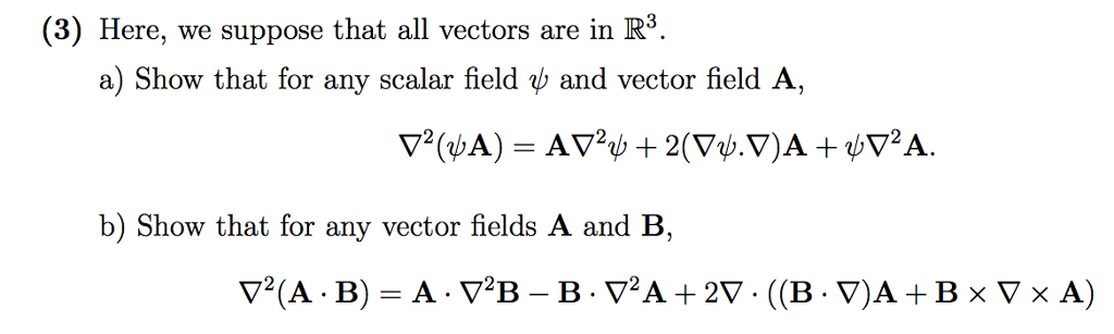 Solved (3) Here, we suppose that all vectors are in R3 a) | Chegg.com