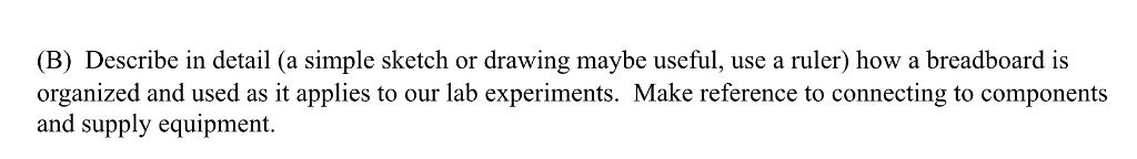 Solved Describe in detail (a simple sketch or drawing maybe | Chegg.com