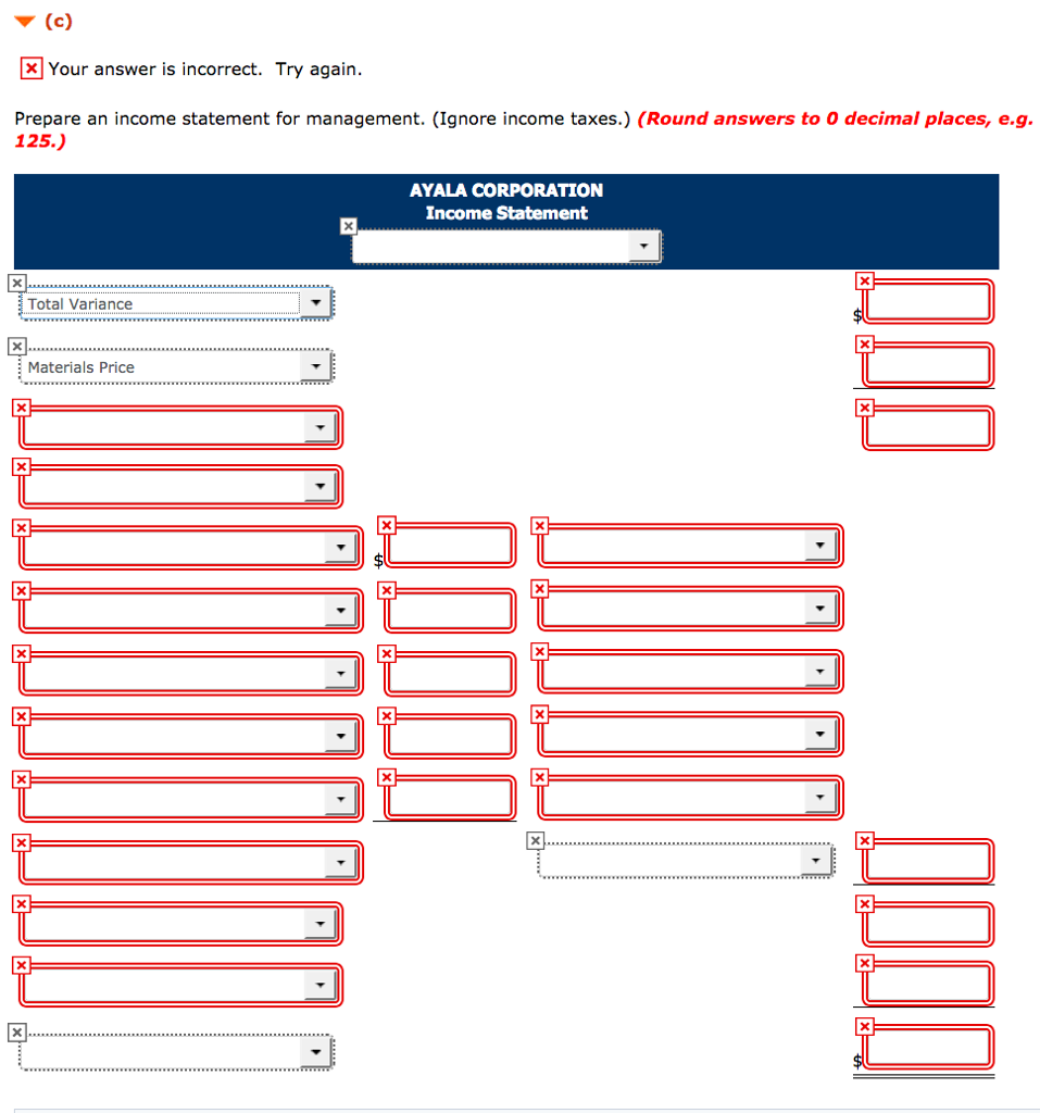Solved Problem 11-2A (Part Level Submission) Ayala | Chegg.com