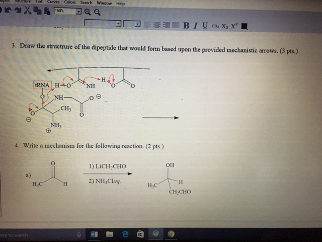 Solved Draw the structrure of the dipeptide that would form | Chegg.com