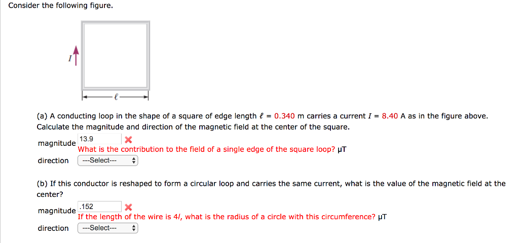 Solved Consider the following figure. (a) A conducting loop | Chegg.com
