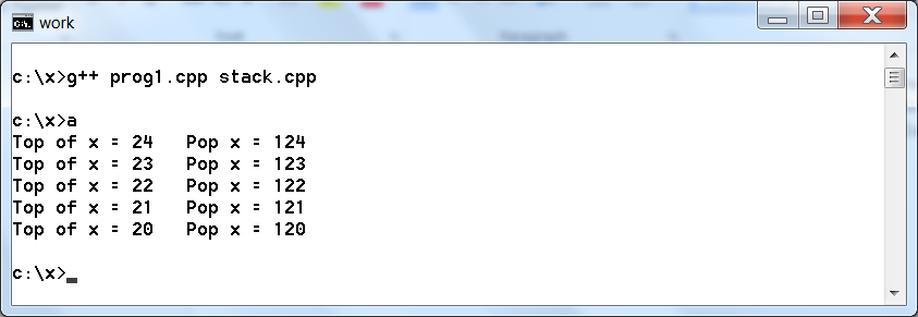 Solved In Appendix B you will find stack.h, stack.cpp, and | Chegg.com