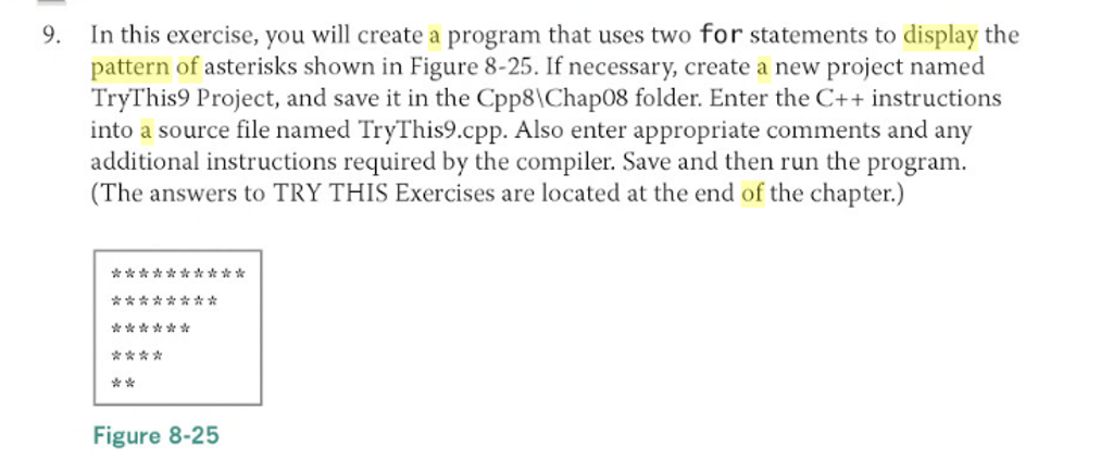 Solved In this exercise, you will create a program that uses | Chegg.com
