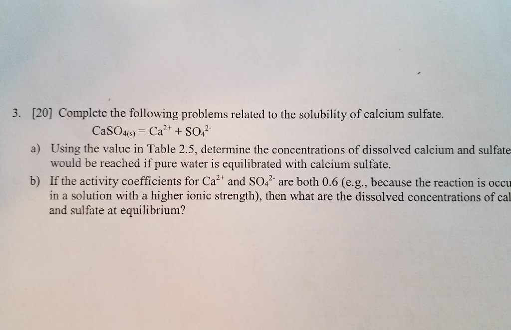 Solved Complete the following problems related to the | Chegg.com