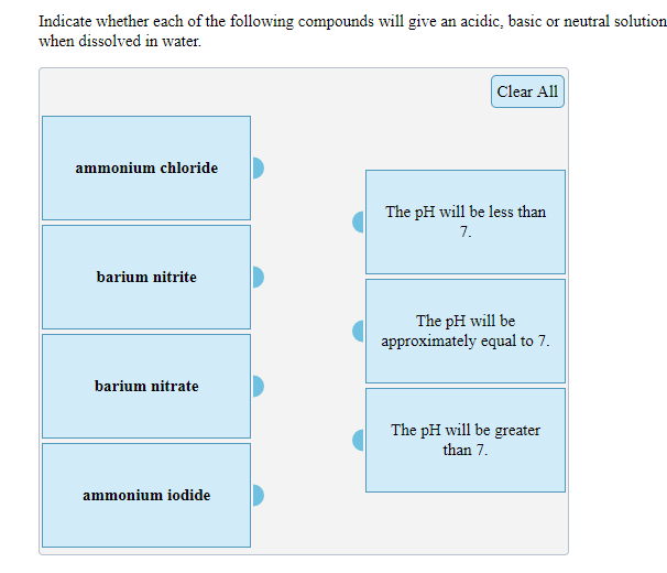Solved Indicate whether each of the following compounds will | Chegg.com