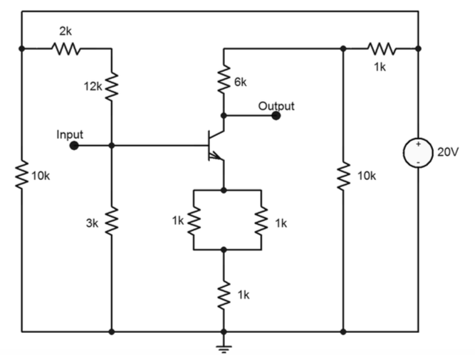 Solved Figure 1 shows the circuit diagram for a bipolar | Chegg.com