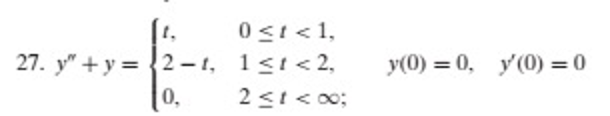 Solved In each of Problems 24 through 27, find the Laplace | Chegg.com