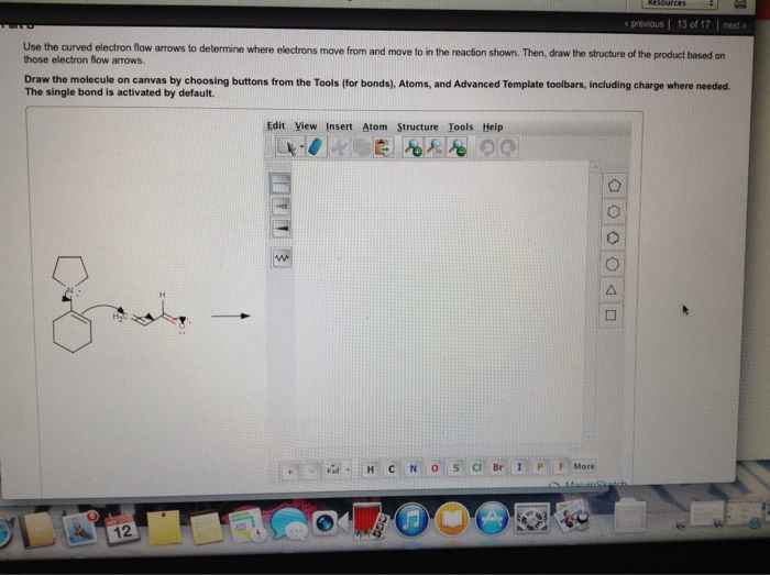 Use the curved electron flow arrows to determine | Chegg.com
