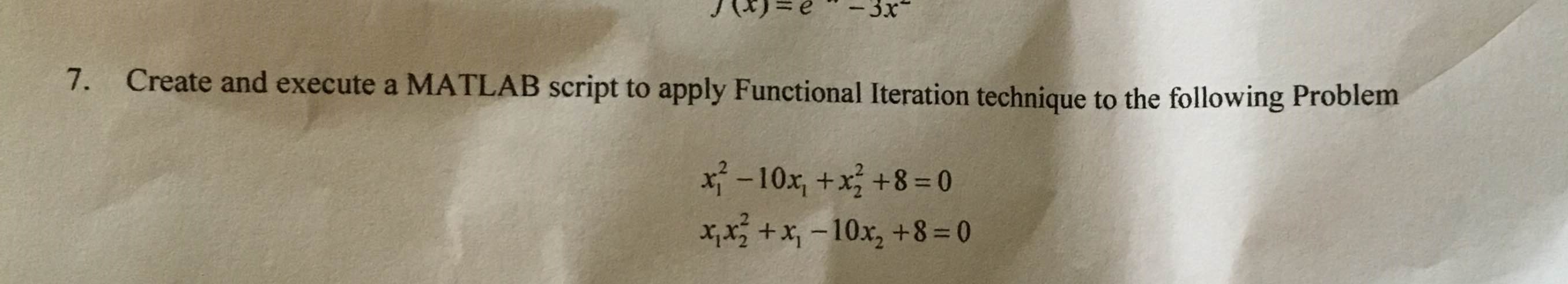 Solved create and excute a matlab script to apply functional | Chegg.com