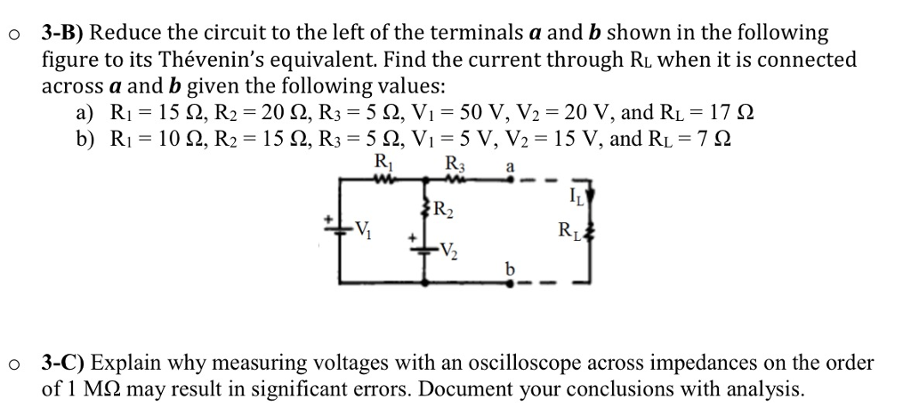 Solved Reduce the circuit to the left of the terminals a and | Chegg.com