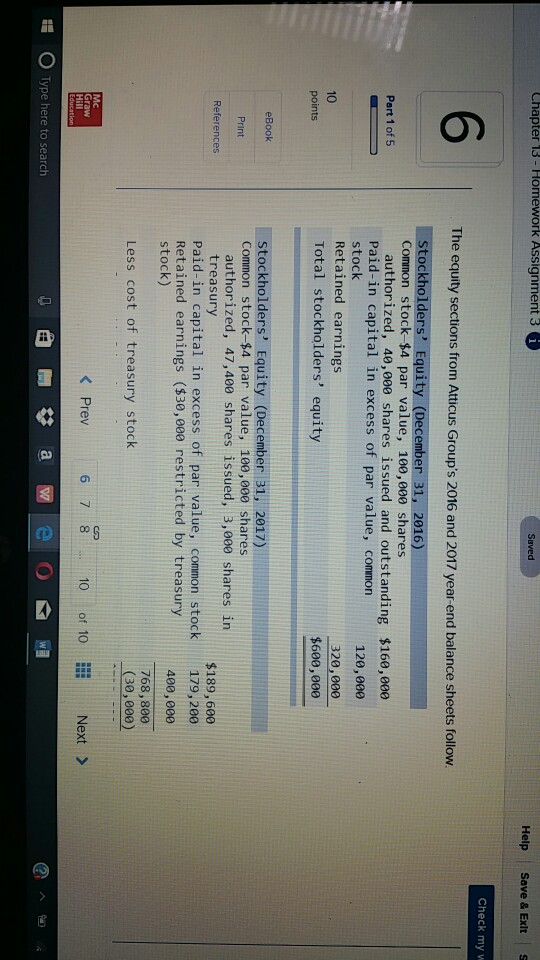 Solved Chapter 13 k Assignment 3 i Help Save & Exit S Check | Chegg.com
