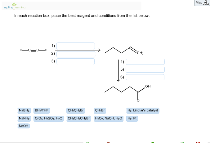 Solved Map pling In each reaction box, place the best | Chegg.com Solved Map pling In each reaction box, place the best | Chegg.com