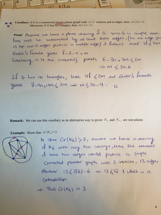 Solved I. Using the Corollary on page#4 of your notes for | Chegg.com