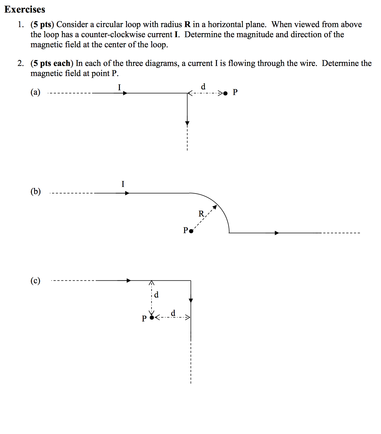 Solved Consider a circular loop with radius R in | Chegg.com