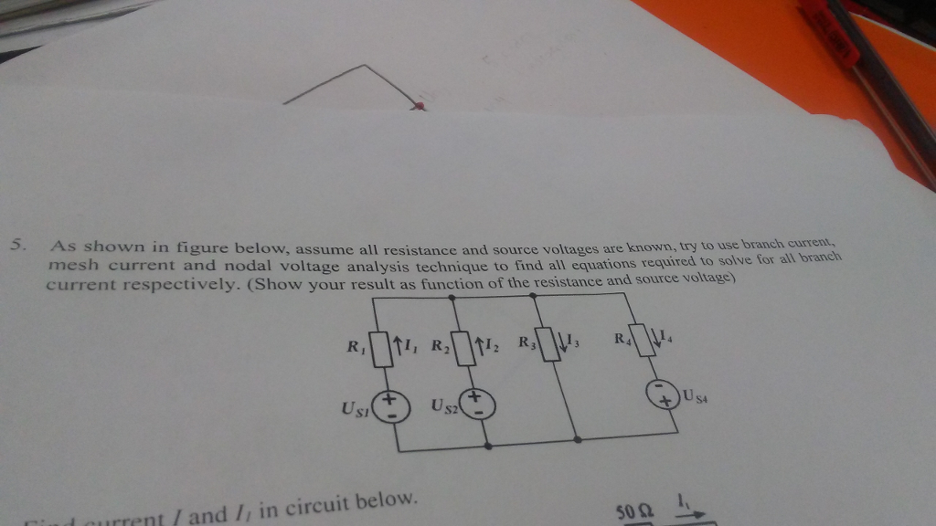 Solved As shown in figure below, assume all resistance and | Chegg.com