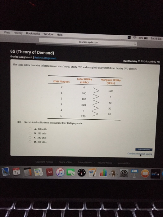 Solved The table below contains information on Nuru's total | Chegg.com