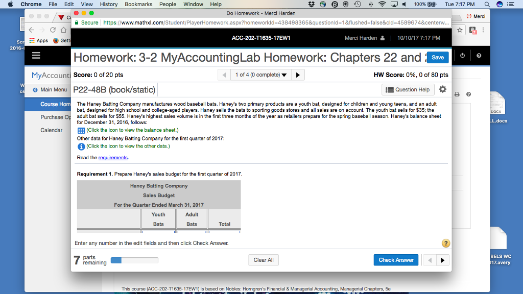 Solved Chrome File Edit View History Bookmarks People Window | Chegg.com