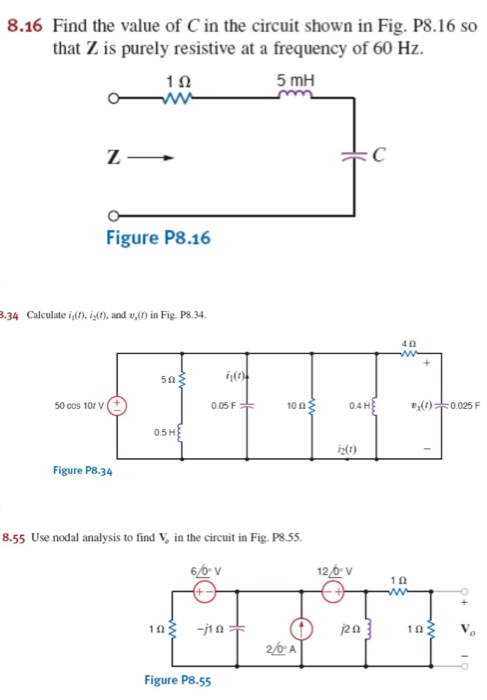 Solved 1-Find z,v,c,R as written in the questions for the | Chegg.com