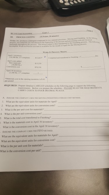 Solved Prepare detailed LABELED schedules on the following | Chegg.com