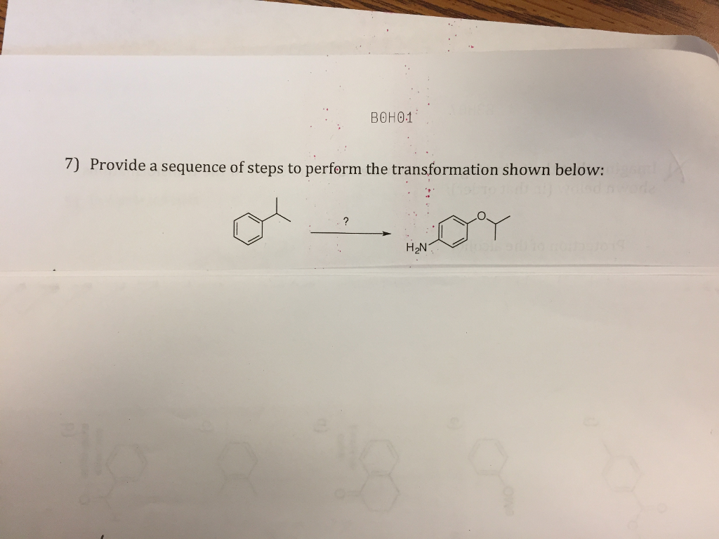 Solved BOH01 7) Provide a sequence of steps to perform the | Chegg.com