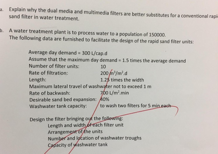 Solved Explain why the dual media and multimedia filters are | Chegg.com
