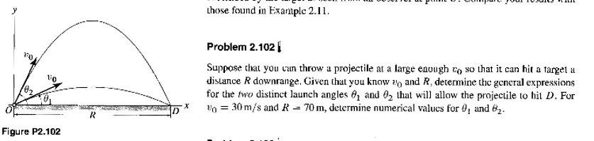 Solved Suppose that you can throw a projectile at a large | Chegg.com