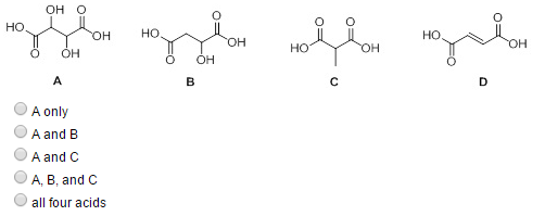 Solved Which of the following acids can potentially be used | Chegg.com