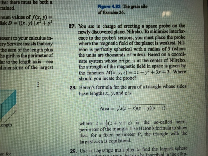 Solved that there must be both a ttained. mum values of f(x, | Chegg.com