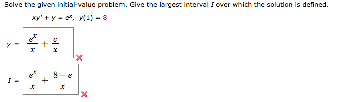 Solved Solve the given initial-value problem. Give the | Chegg.com