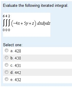 Solved Evaluate the following iterated integral. Integrate | Chegg.com