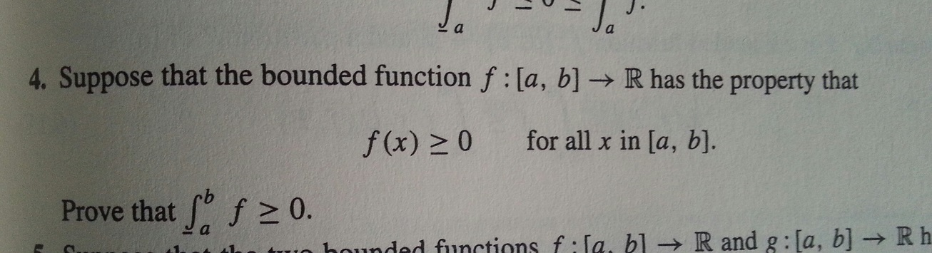 Suppose that the bounded function f: [a, b] | Chegg.com