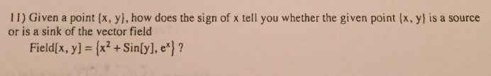 Solved Given a point {x, y}, how does the sign of x tell you | Chegg.com