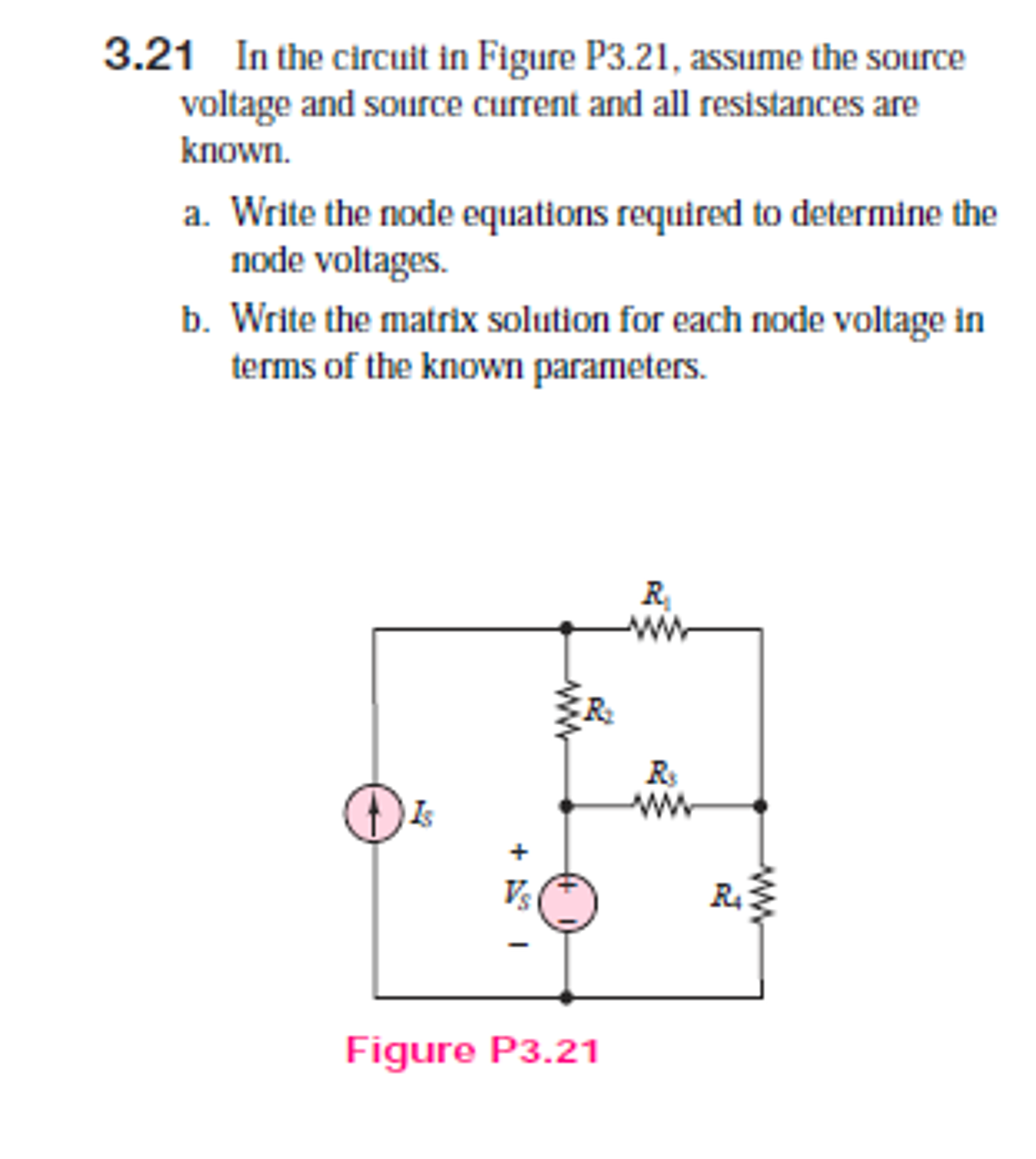 Solved 3.14 Using mesh current analysis, find the currents n | Chegg.com