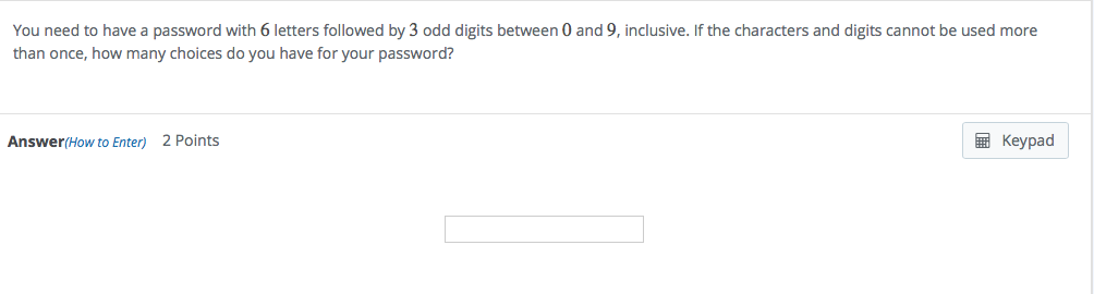 Solved You need to have a password with 6 letters followed | Chegg.com
