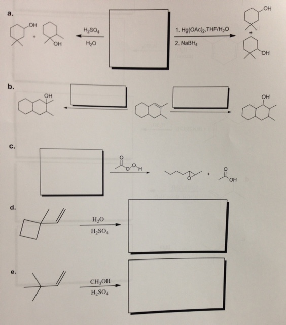 Solved Fill in the missing reactant, reagent or the product | Chegg.com