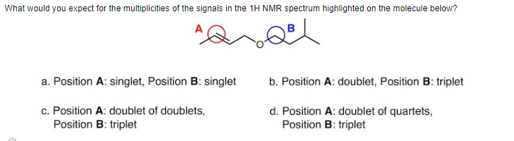 Solved What would you expect for the multiplicities of the | Chegg.com
