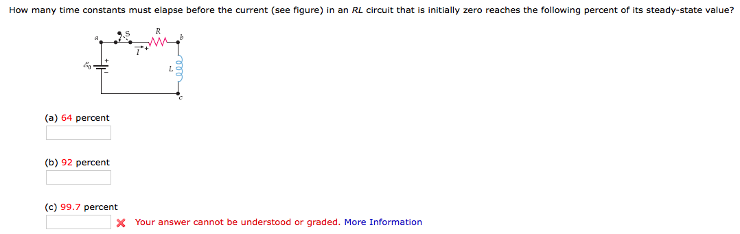 Solved How many time constants must elapse before the | Chegg.com