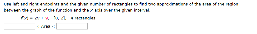 Solved Use left and right endpoints and the given number of | Chegg.com