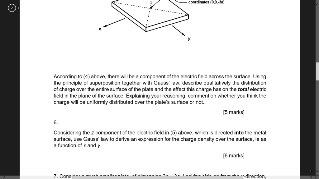 5. An electrically neutral, electrically isolated | Chegg.com