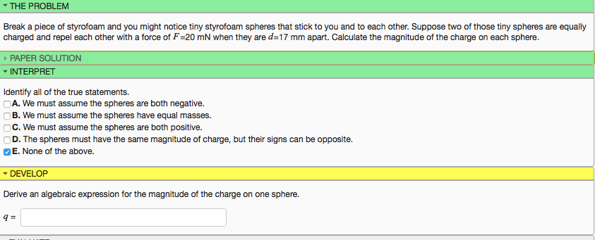Solved THE PROBLEM Break a piece of styrofoam and you might | Chegg.com
