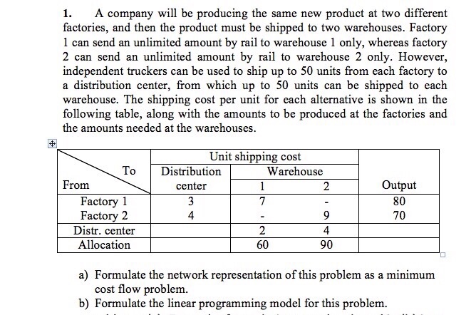 Solved A company will be producing the same new product at | Chegg.com Solved A company will be producing the same new product at | Chegg.com